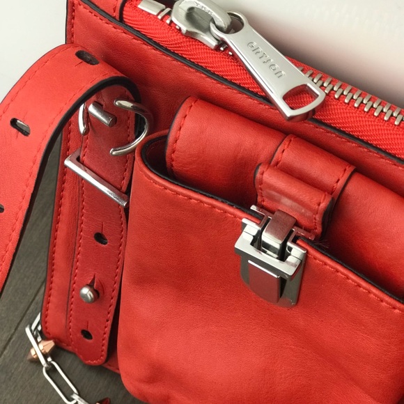 GRYSON | Bags | Gryson Riley Calfskin Triple Crossbody Bag In Red ...